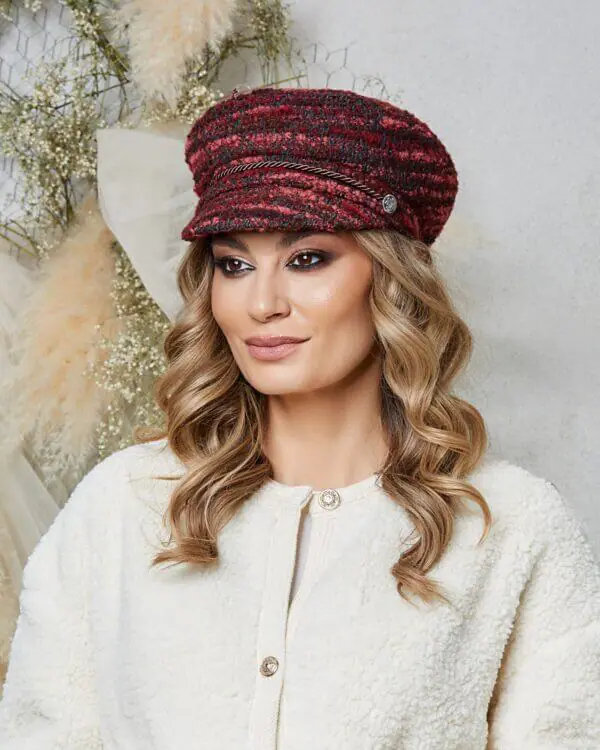 Sapca de dama Acacia 2 din lana — Palaria Mea